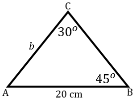 Diketahui segitiga ABC dengan sudut B adalah 4 5 ∘...