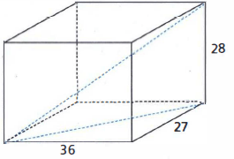 Tentukan panjang diagonal sisialas dan panjang dia...