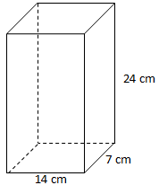 Perhatikan prisma segi empat di bawah ini!