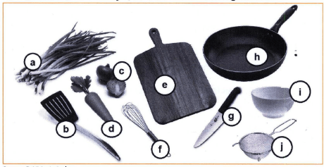 Based on the text in Activity 3, label these tools...