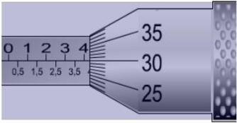 Tebal keping logam yang diukur dengan mikrometer s...