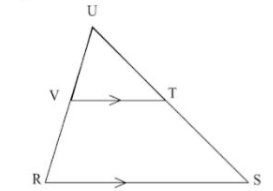 Jika panjang UV = 5, VR = 10, TU = 6 dan RS = 25,