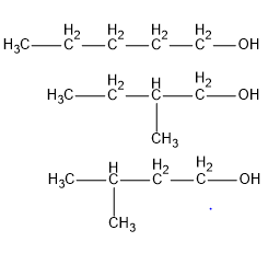 Isomer C 5 H 12 O yang merupakan alkohol prime...