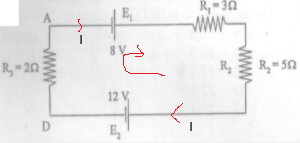 Perhatikan rangkaian listrik seperti pada gambar!