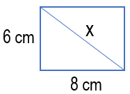 Suatu persegi panjang berukuran panjang 8 cm dan l...