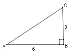 Tentukan panjang sisi miring.