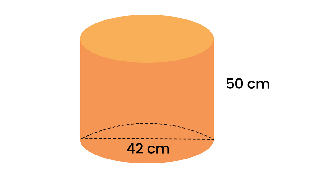 20. Perhatikan gambar berikut! Volume bangun...