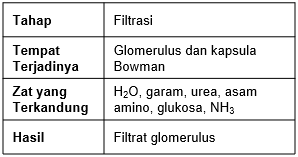 Sisa penyaringan pada proses filtrasi menghasilkan...