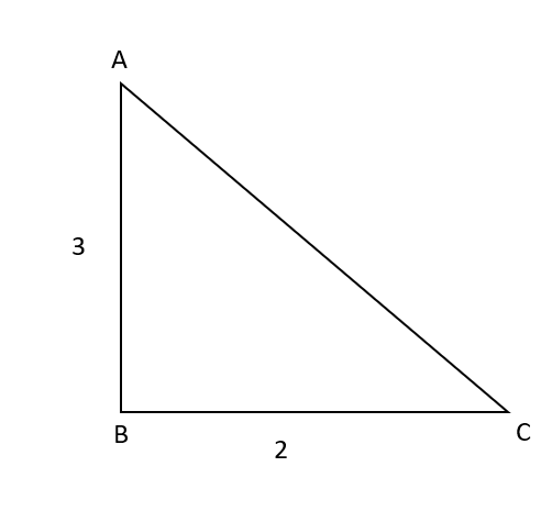 Diketahui segitiga ABC siku-siku di B, AB = 3 dan ...