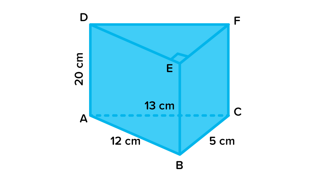 Perhatikan gambar! Volume bangun ruang di at...